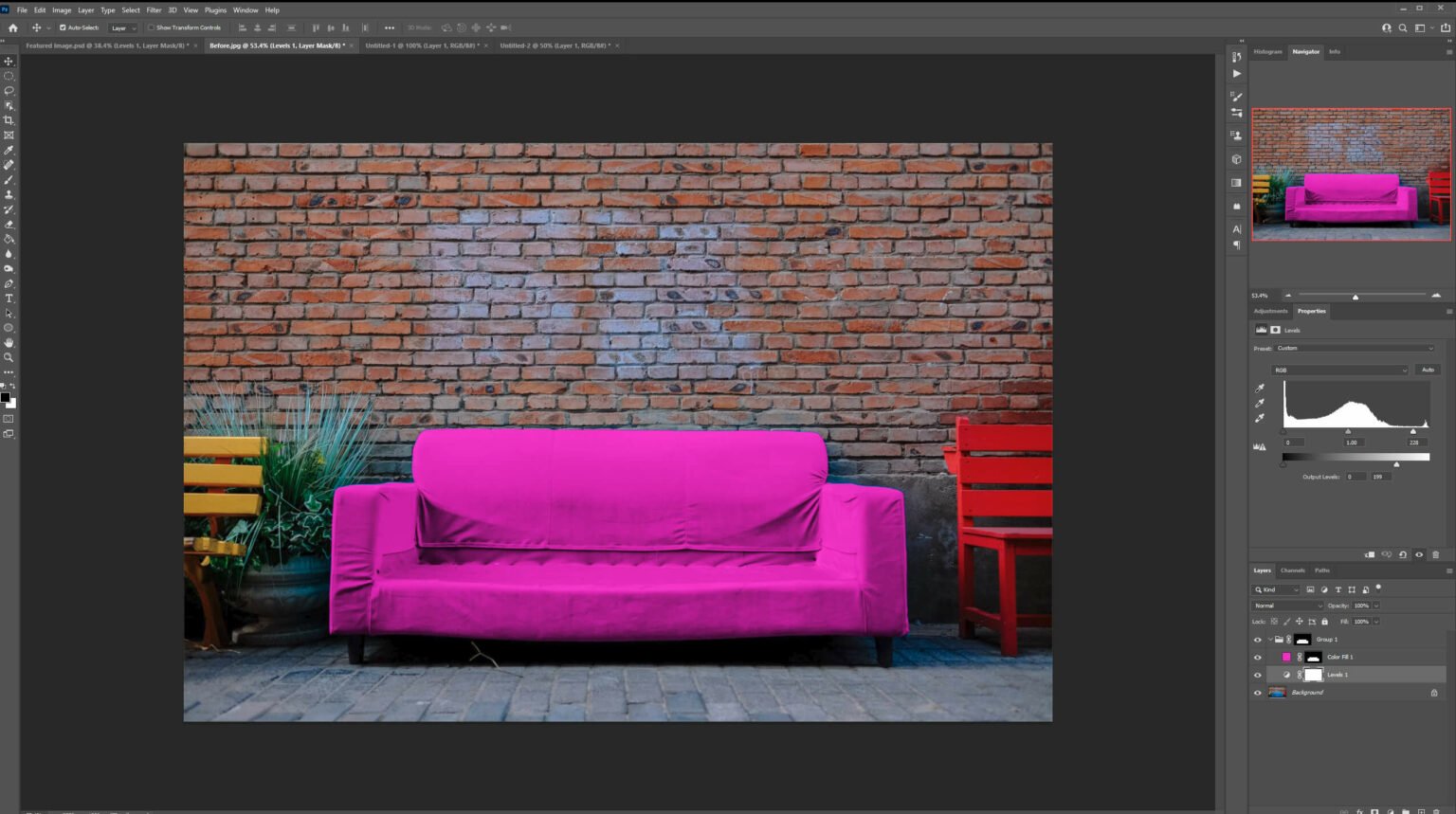 How To Change The Color Of An Object In Photoshop - Mypstips