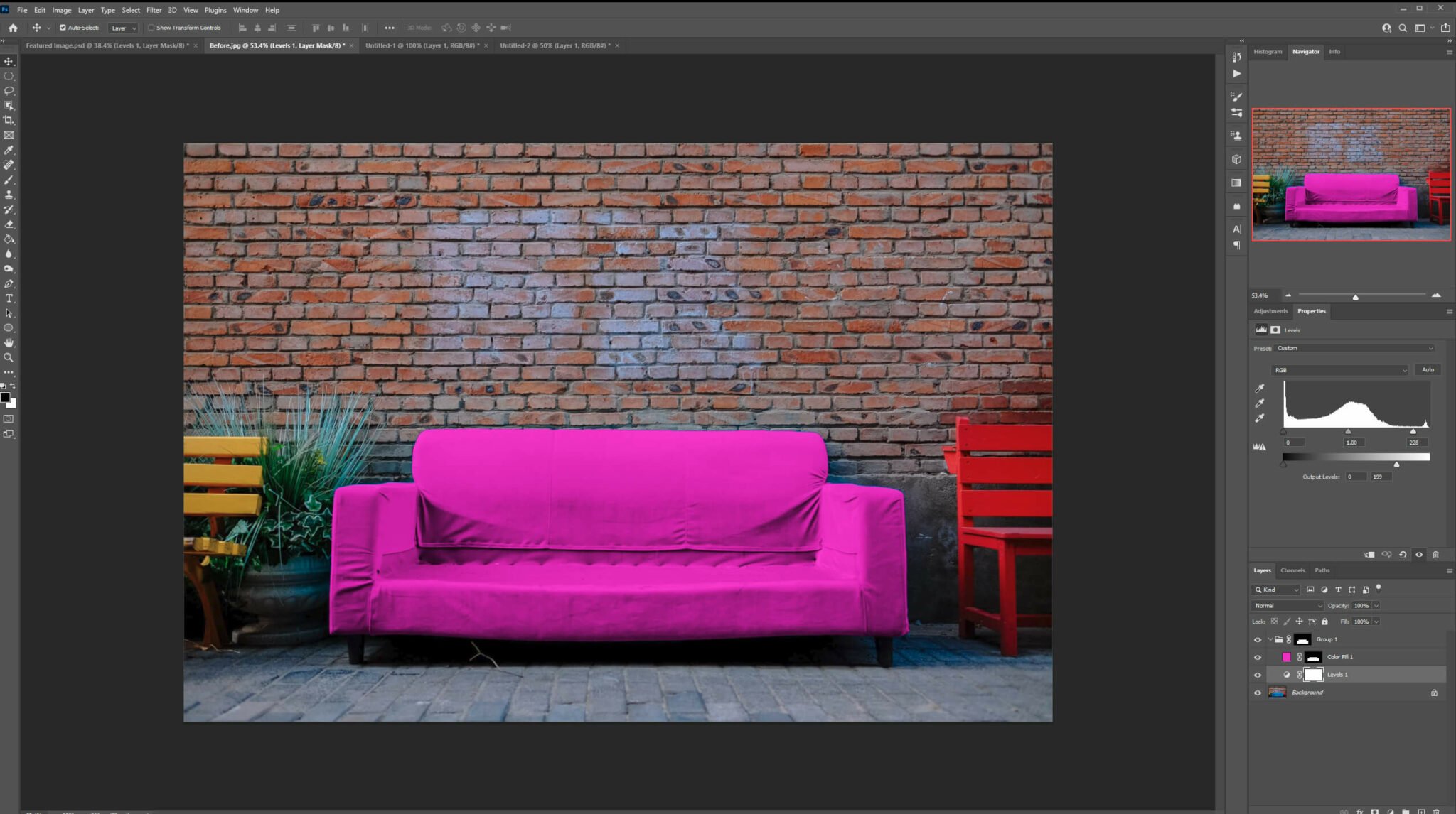 How To Change The Color Of An Object In Photoshop - Mypstips