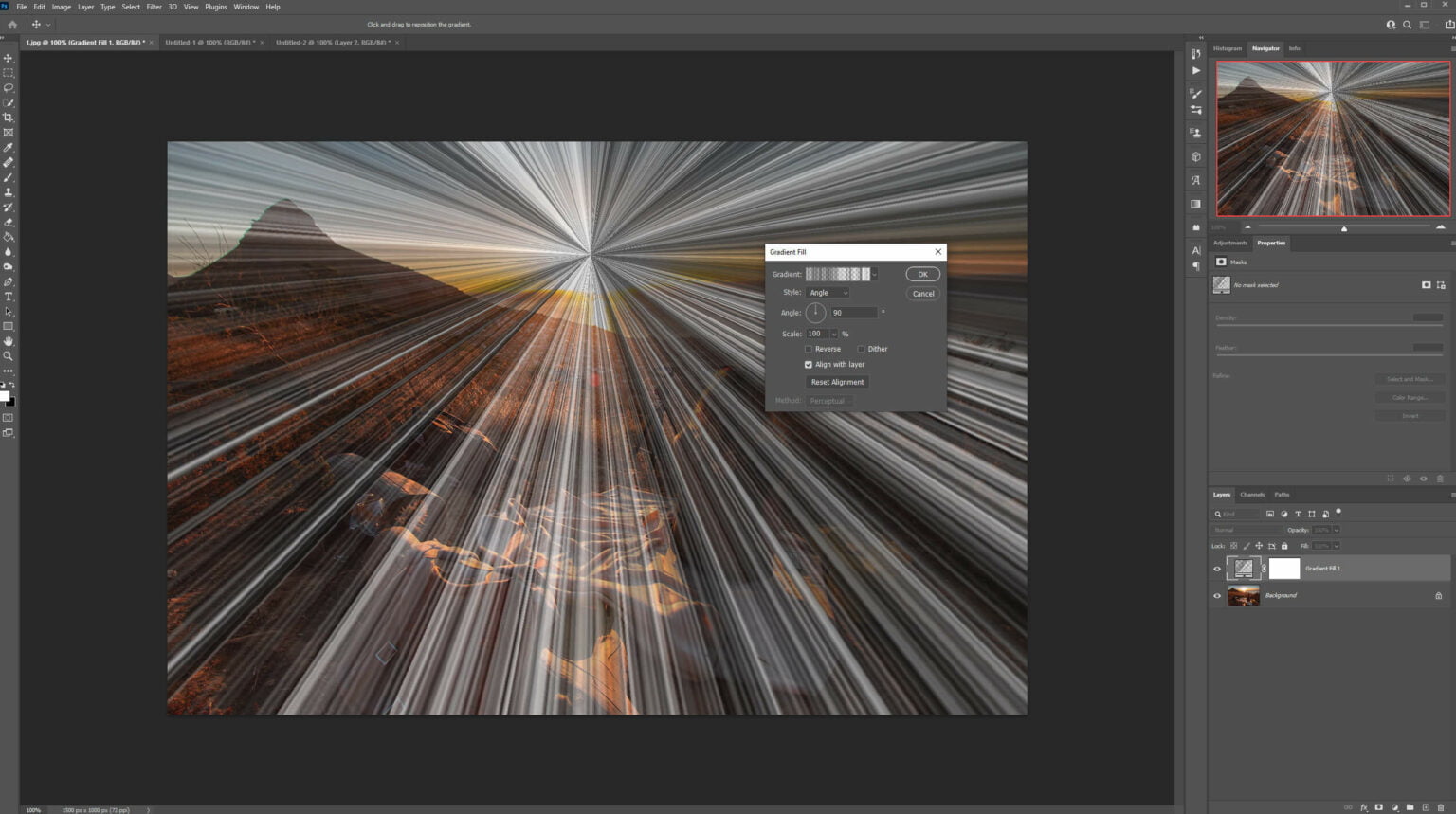 Simple Way to Create a Realistic Sun Rays Effect in Photoshop - Mypstips