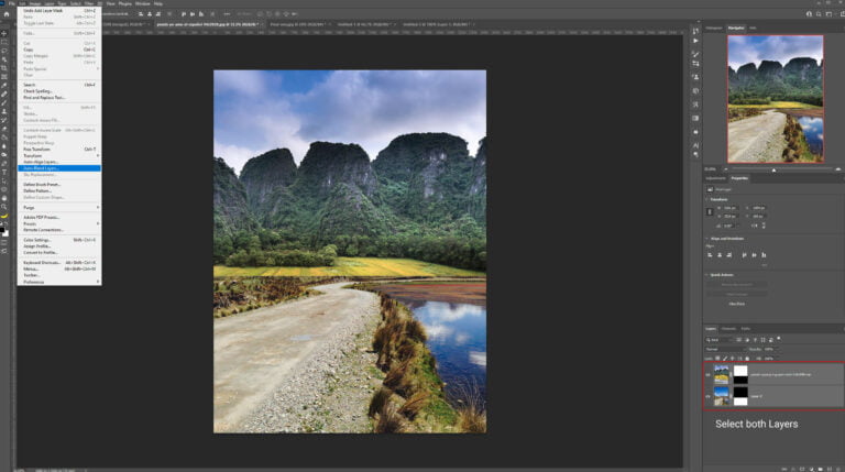 How to Easily Auto-Blend Layers in Photoshop - Mypstips