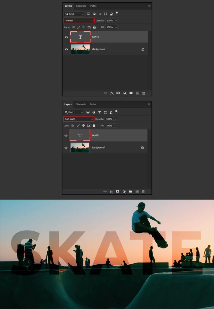 How To Make a Transparent Text Effect in Photoshop - Mypstips