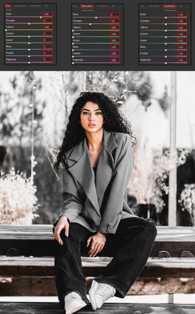 How to Create a Black Moody Color Grading in Photoshop - Black Tone ...