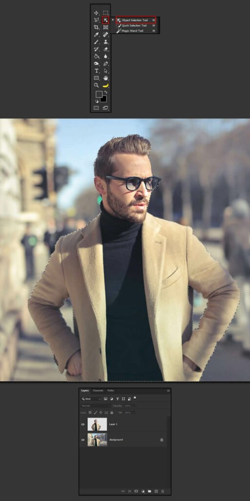 How to Outline a Picture in Photoshop in 1 Minute - Mypstips