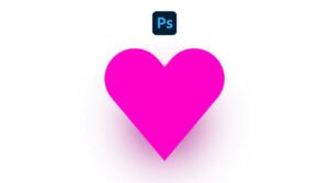 How to Make a Heart Shape in Photoshop - Mypstips