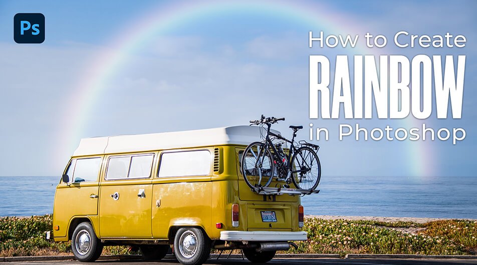 How To Easily Create A Rainbow In Photoshop Mypstips