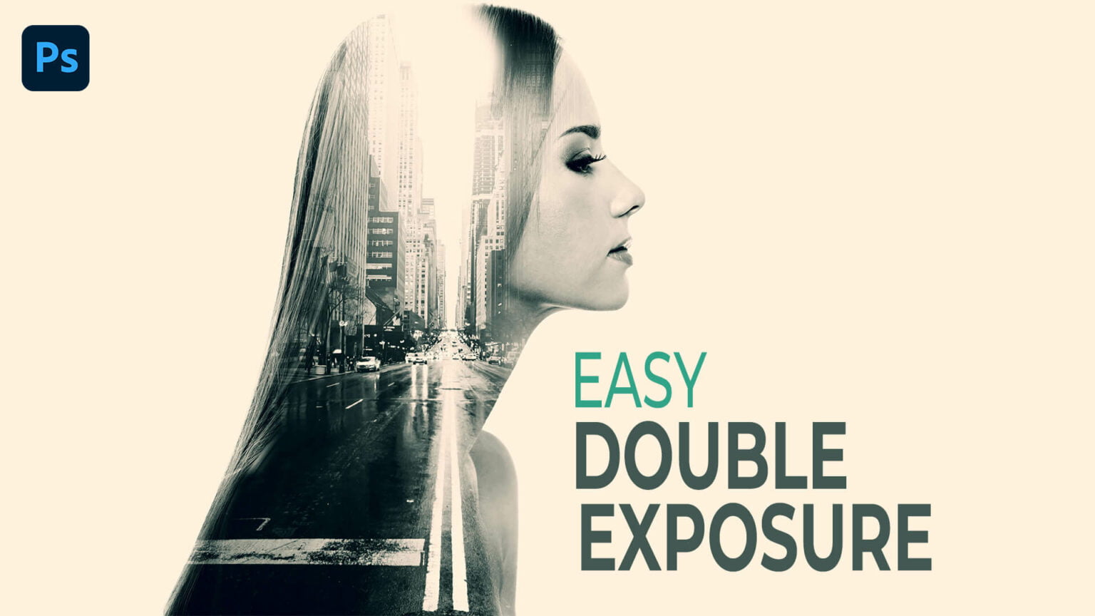 How to Make Easy Double Exposure in Photoshop - Mypstips