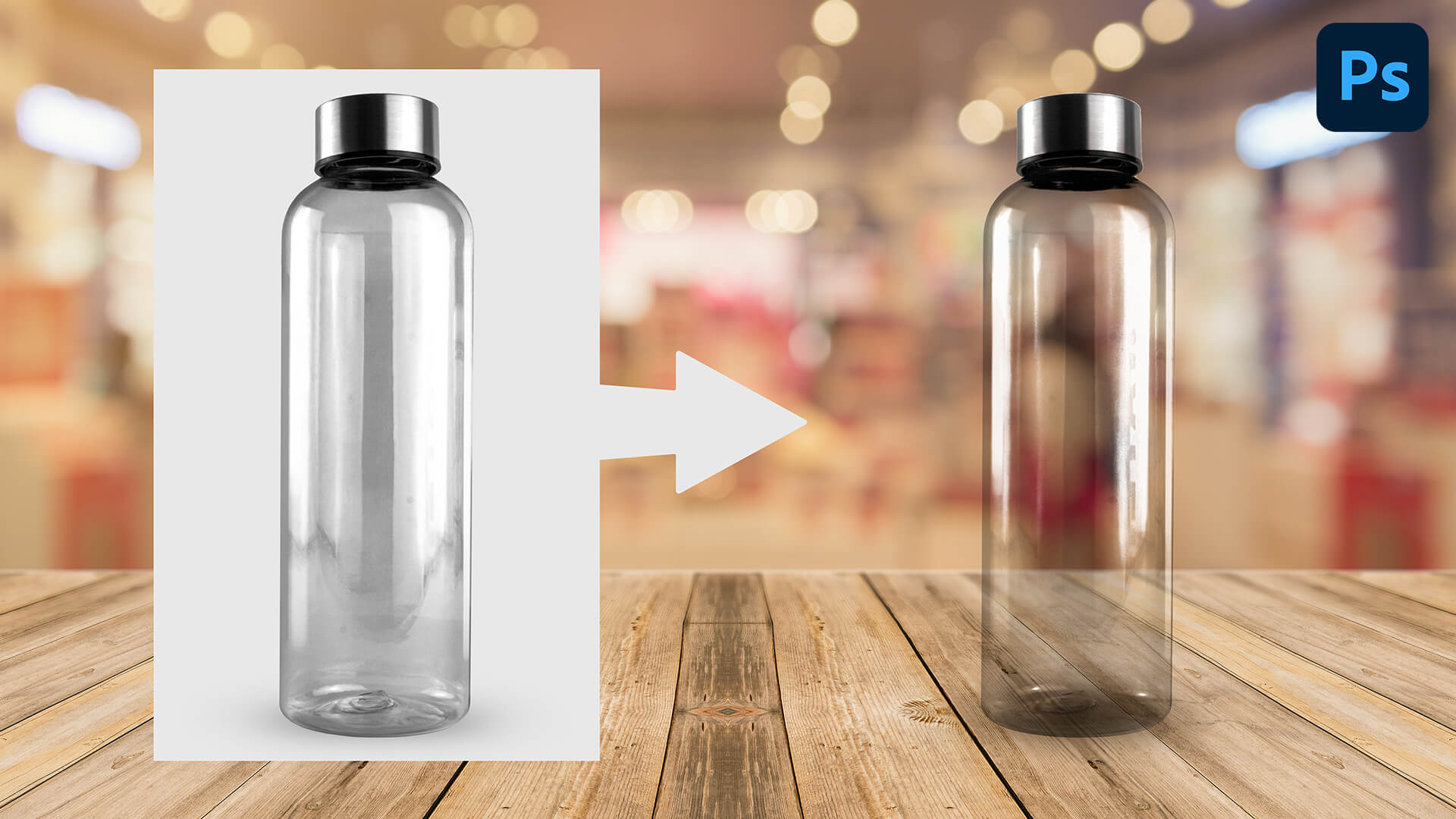 How To Easily Cut Out Glass And Transparent Objects In Photoshop Mypstips
