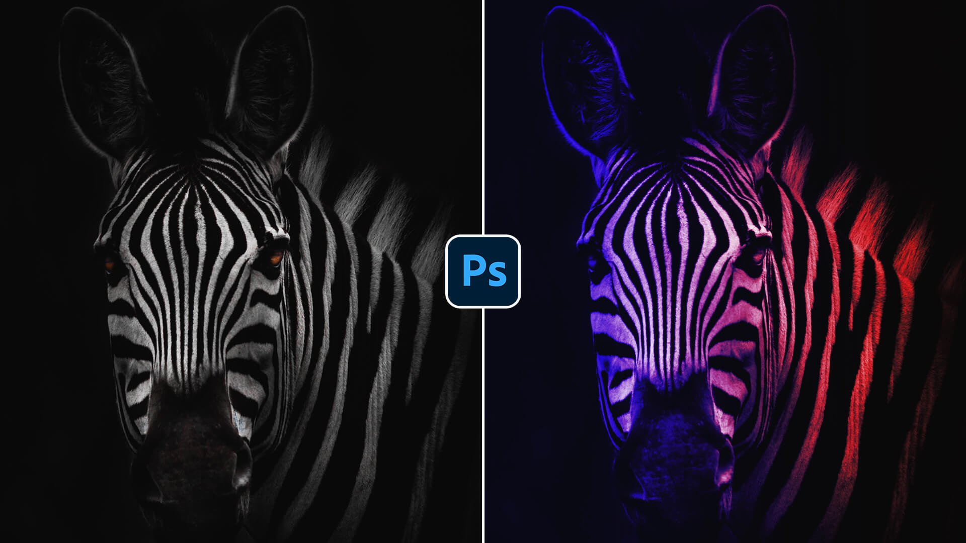 How To Easily Create Double Light Effect In Photoshop Mypstips